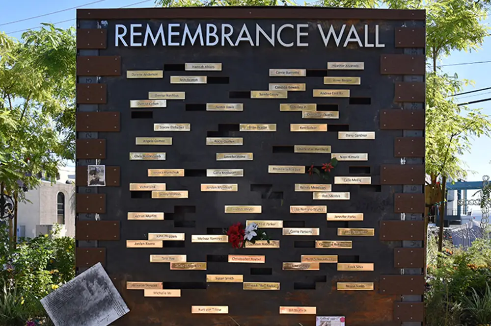 1 OCTOBER REMEMBRANCE WALL - Burke Construction Group